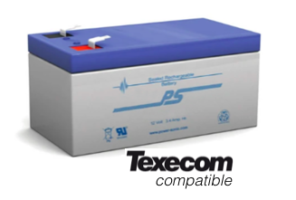 Texecom alarm battery 12v 3.2ah – SmartSecurity.Store